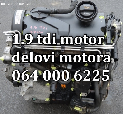 POLU MOTOR 1,9 TDI 100E EKSTRA EKSTRA