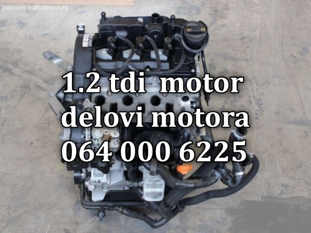 Skoda motor 1,2 TDI