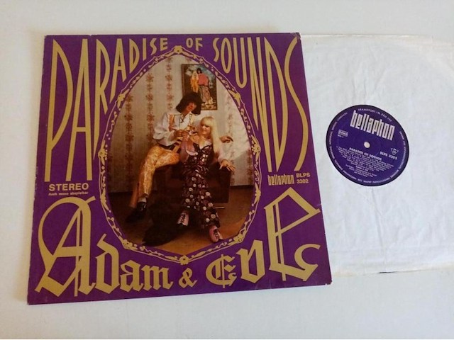 ADAM AND EVE Paradise Of Sounds LP Rock, Funk / Soul,