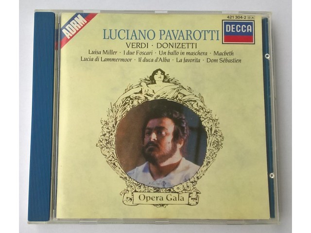 Luciano Pavarotti ‎– Verdi, Donizetti (CD, Germany)