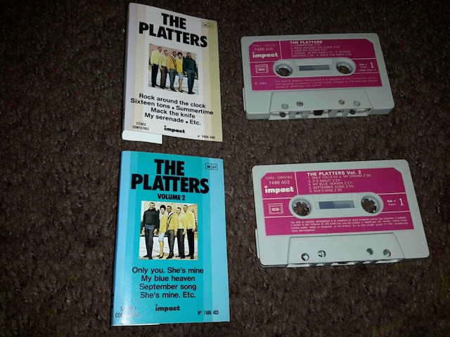 The Platters + The Platters Vol.2 , 2 kasete