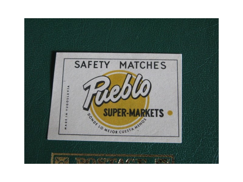 FILUMENIJA-POSLEDNJI KOMADI-PUEBLO SUPERMARKETS