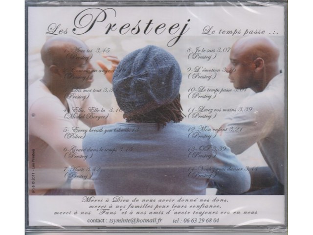 cd / PRESTEEJ Le temps passe... - u celofanu, ekstra !!