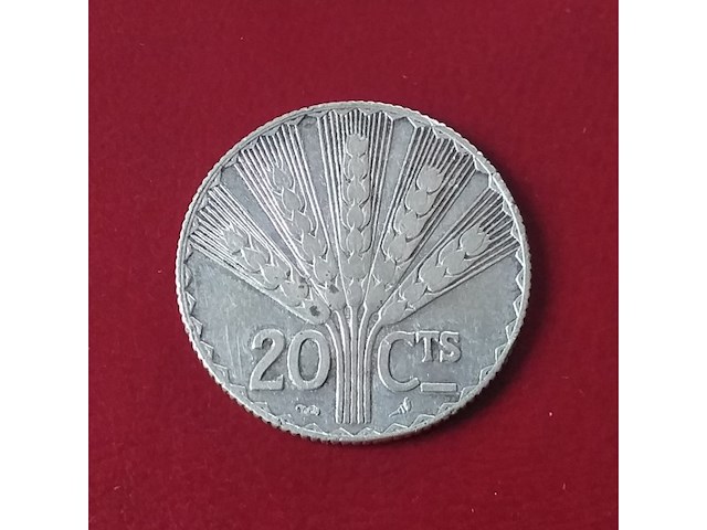 Uruguay 20 CENTESIMOS 1930 srebro