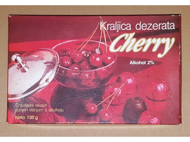 Kutija Od Bombonjere Cherry `SOKO-ŠTARK` Jugoslavija