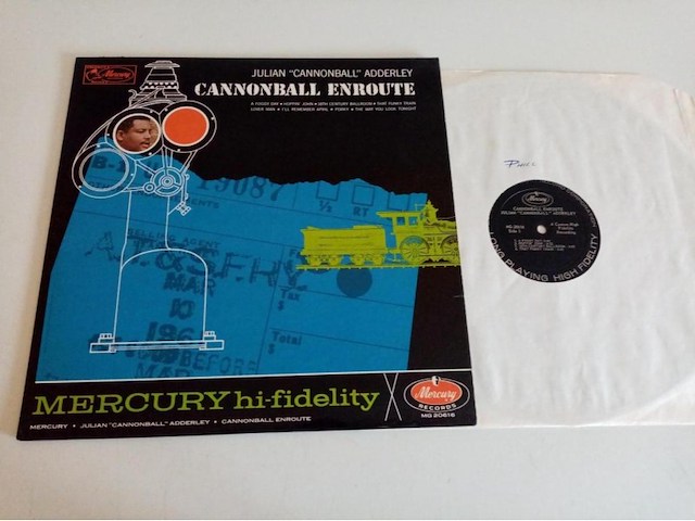 CANNONBALL ADDERLEY Enroute JAZZ US LP MINT