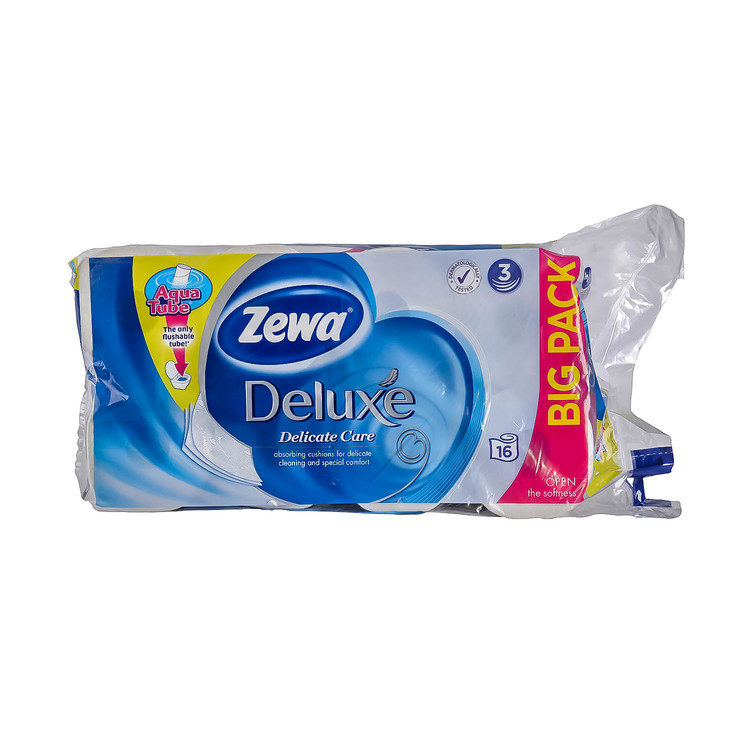 Zewa Deluxe Delicate Care troslojni toaletni papir 16 komada