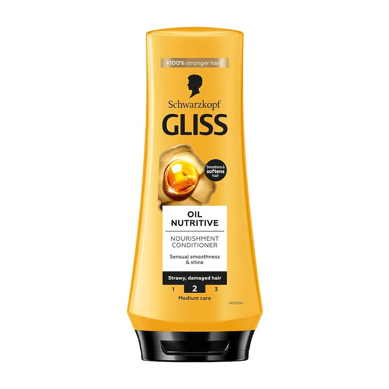 Gliss Oil nutritive balzam za kosu koja se krza 200ml