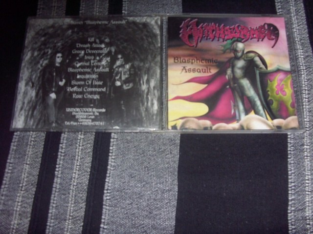 Witchburner ‎– Blasphemic Assault CD Undercover Germany