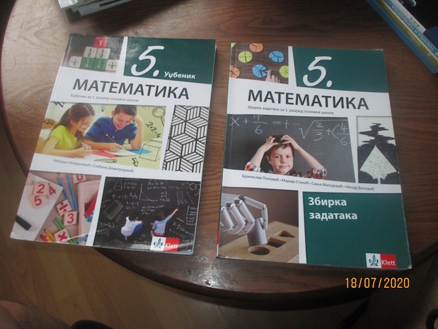 Matematika,udzbenik i zbirka za 5.razred Klett