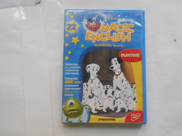 Magic english br. 22, Disney  DeAgostini , eng. za decu