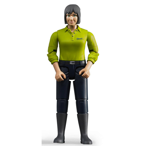 Figura Bruder žena, tamno plavi jeans 604059