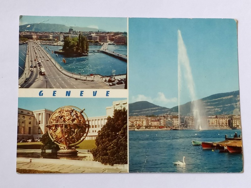 Ženeva - Švajcarska - 1974.g za Niš -
