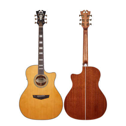 Music box
D'Angelico Premier Gramercy VINTAGE NATURAL ozvučena akustična gitara