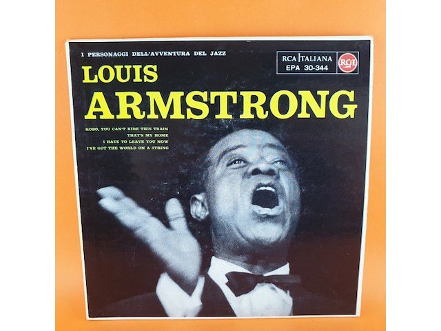 Louis Armstrong ‎– Hobo, You Can`t Ride This Train