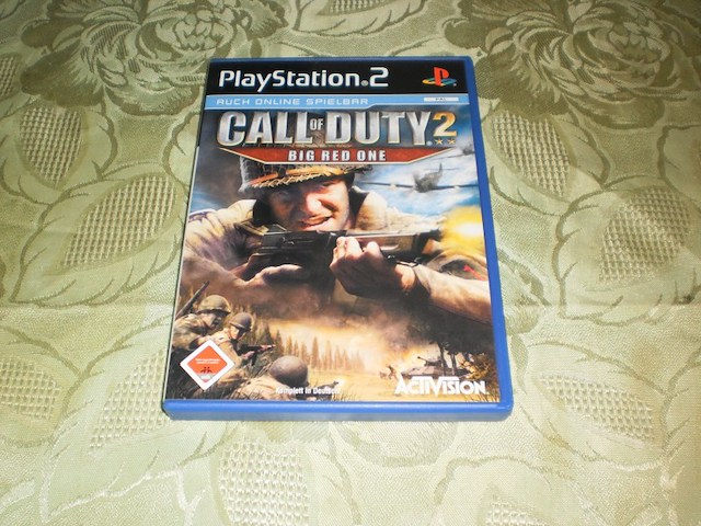 Call of Duty 2 - Big Red One - Sony PlayStation 2