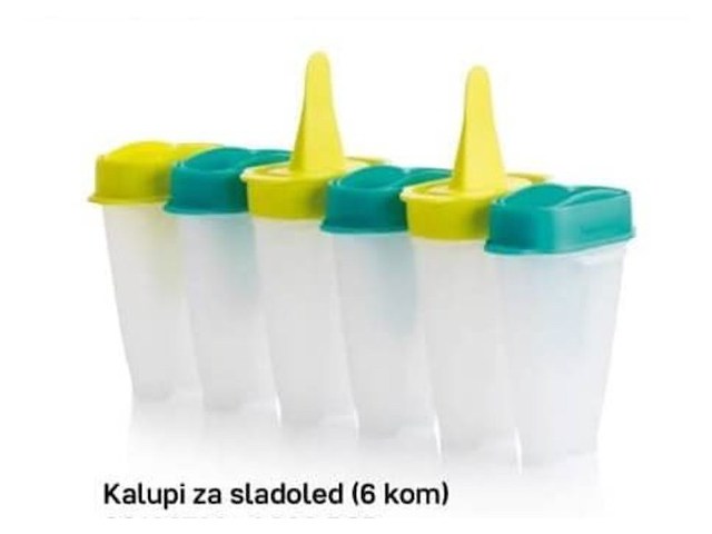 Tupperware Kalupi za sladoled (6 kom)