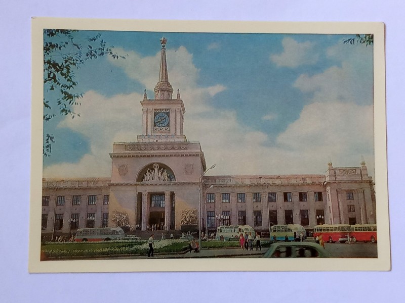 Volgograd - Rusija - SSSR - Autobusi - Čista -