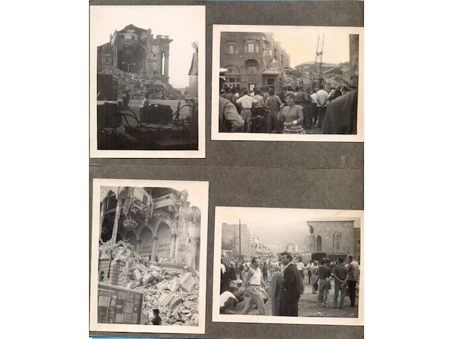 Skoplje. Zemljotres 1963.g.
