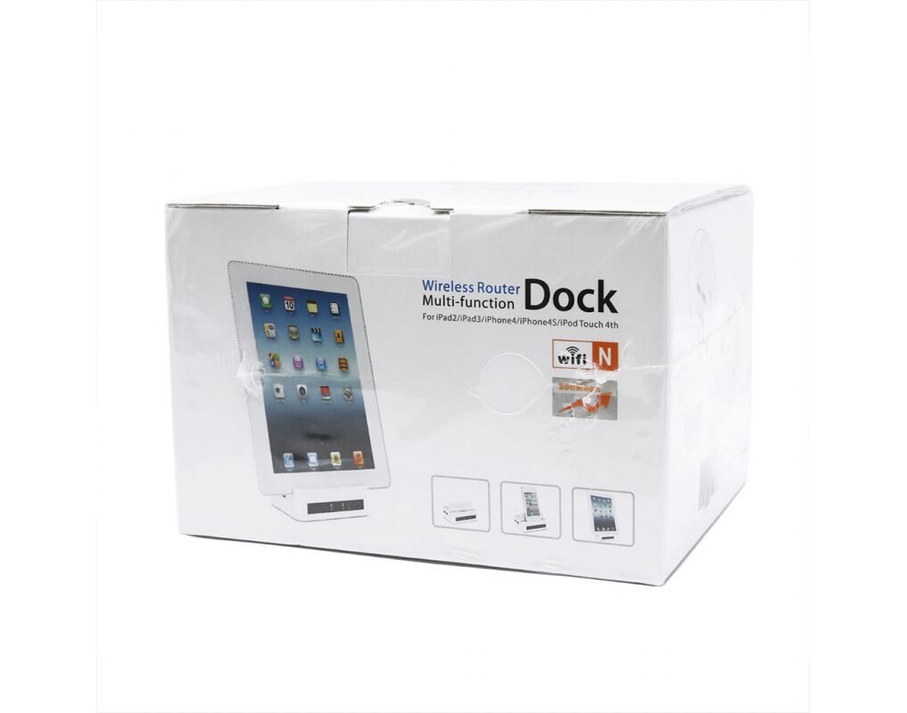 Wireless router and Multifunction Dock station for Apple