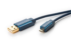 KABEL USB/A - USB/B MICRO 1m Clicktronic