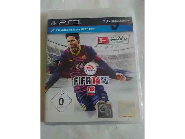 sony plausation 3 fifa 14 isp ko sa slika