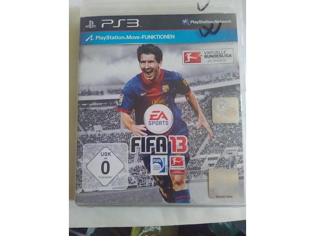 sony plausation 3 fifa 13 isp ko sa slika