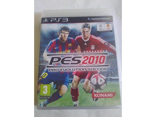 sony plausation 3 pes 2010 isp ko sa slika