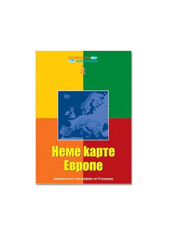 Nema karta Evrope – A4