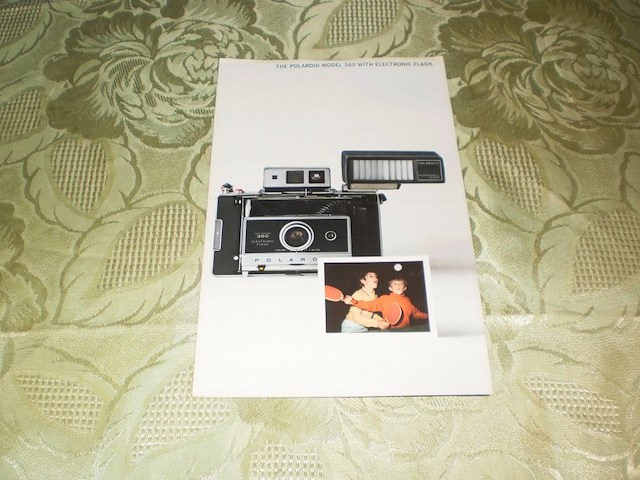 Polaroid Model 360 - brosura iz 70-ih godina