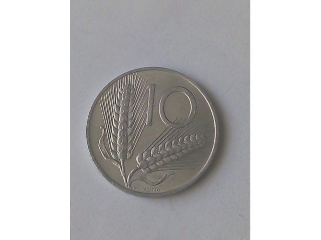 10 Lira 1978.godine - Italija - Žito -