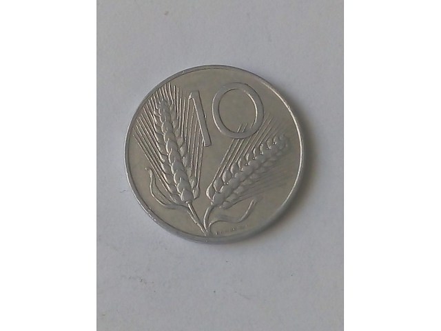 10 Lira 1975.godine - Italija - Žito -