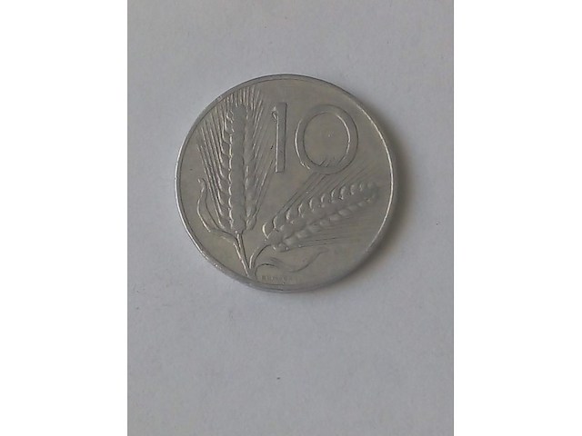 10 Lira 1955.godine - Italija - Žito -