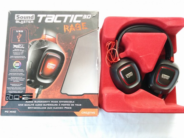 Tactic 3D RAGE USB Br.2 Creative Soud Blaster