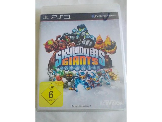 sony plausation 3  skylanders giants ko sa slika