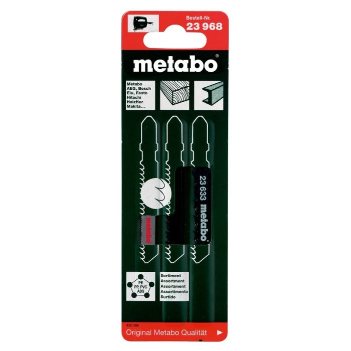 METABO Ubodne testerice drvo/metal 3 kom