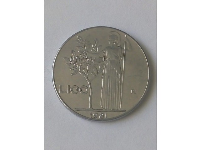 100 Lira 1981.godine - Italija -