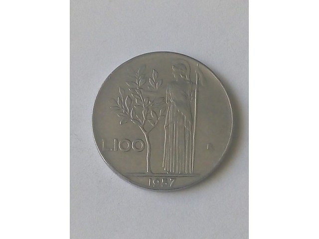 100 Lira 1957.godine - Italija -