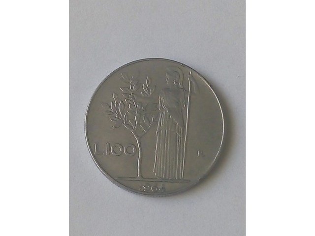 100 Lira 1964.godine - Italija -