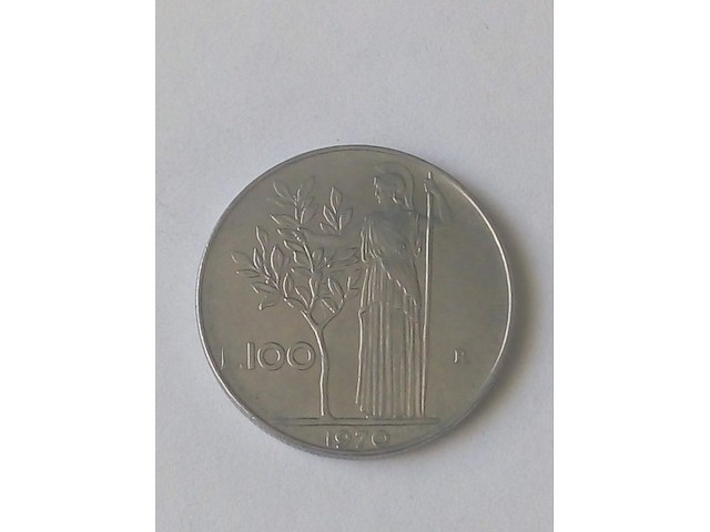 100 Lira 1970.godine - Italija -