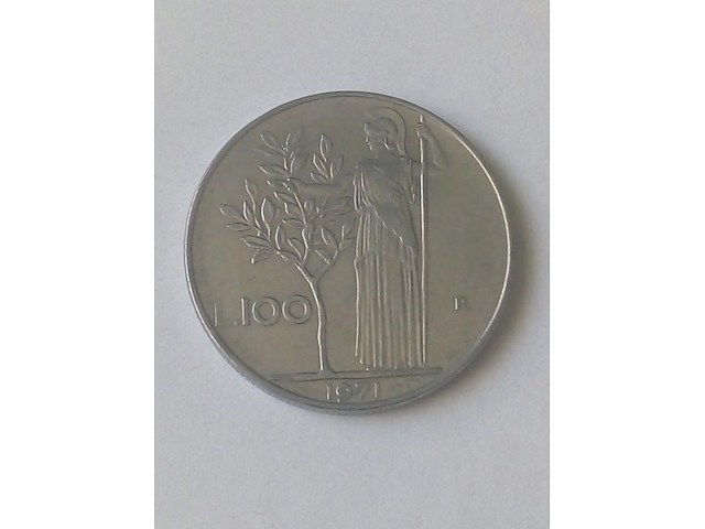 100 Lira 1971.godine - Italija -