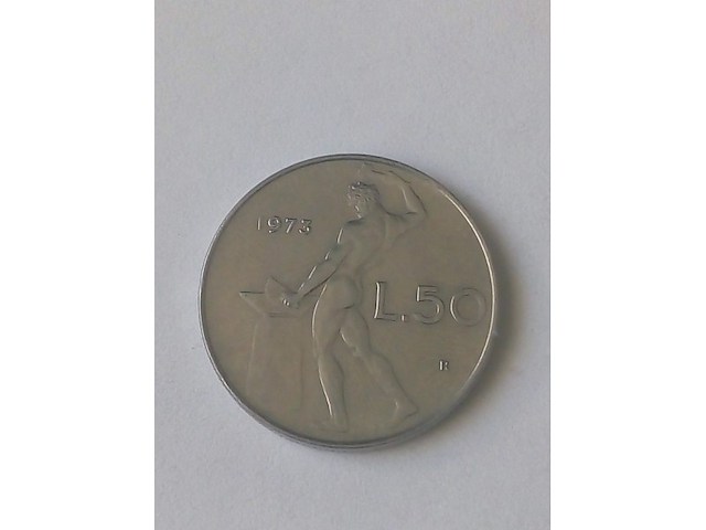 50 Lira 1973.godine - Italija -