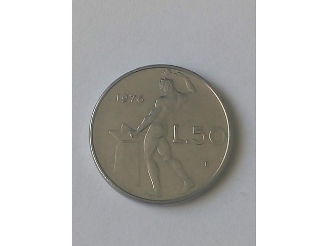 50 Lira 1976.godine - Italija -