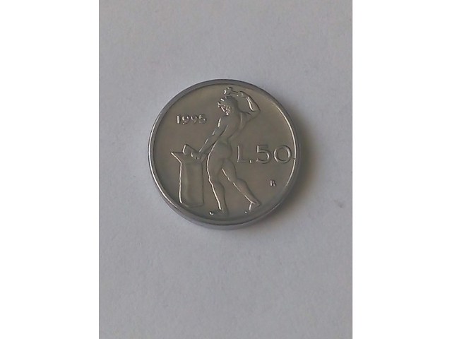 50 Lira 1995.godine - Italija - ODLIČNA -