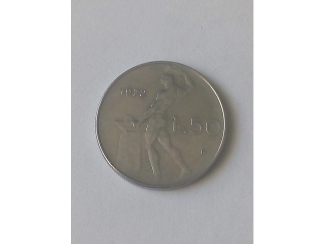 50 Lira 1972.godine - Italija -