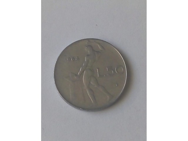 50 Lira 1964.godine - Italija -