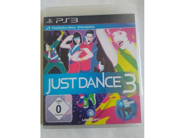 sony plausation 3 just dance 3 isp ko sa slika