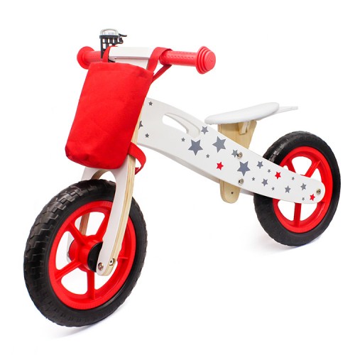 Balance Bike 755 Bicikl bez pedala za decu Crveni