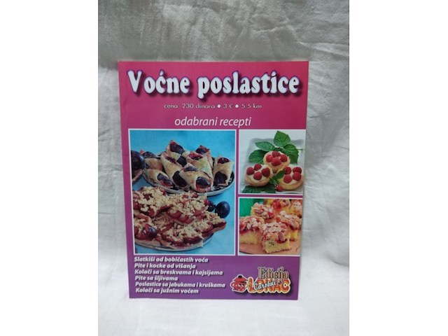 Vocne poslastice