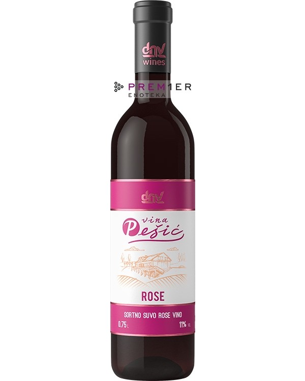 Vina Pešić Rose 0.75l 2019